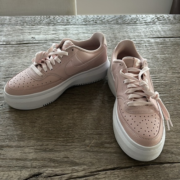 Nike | Shoes | Nwot Nike Court Vision Alta Platform 85 Oxford Pink ...